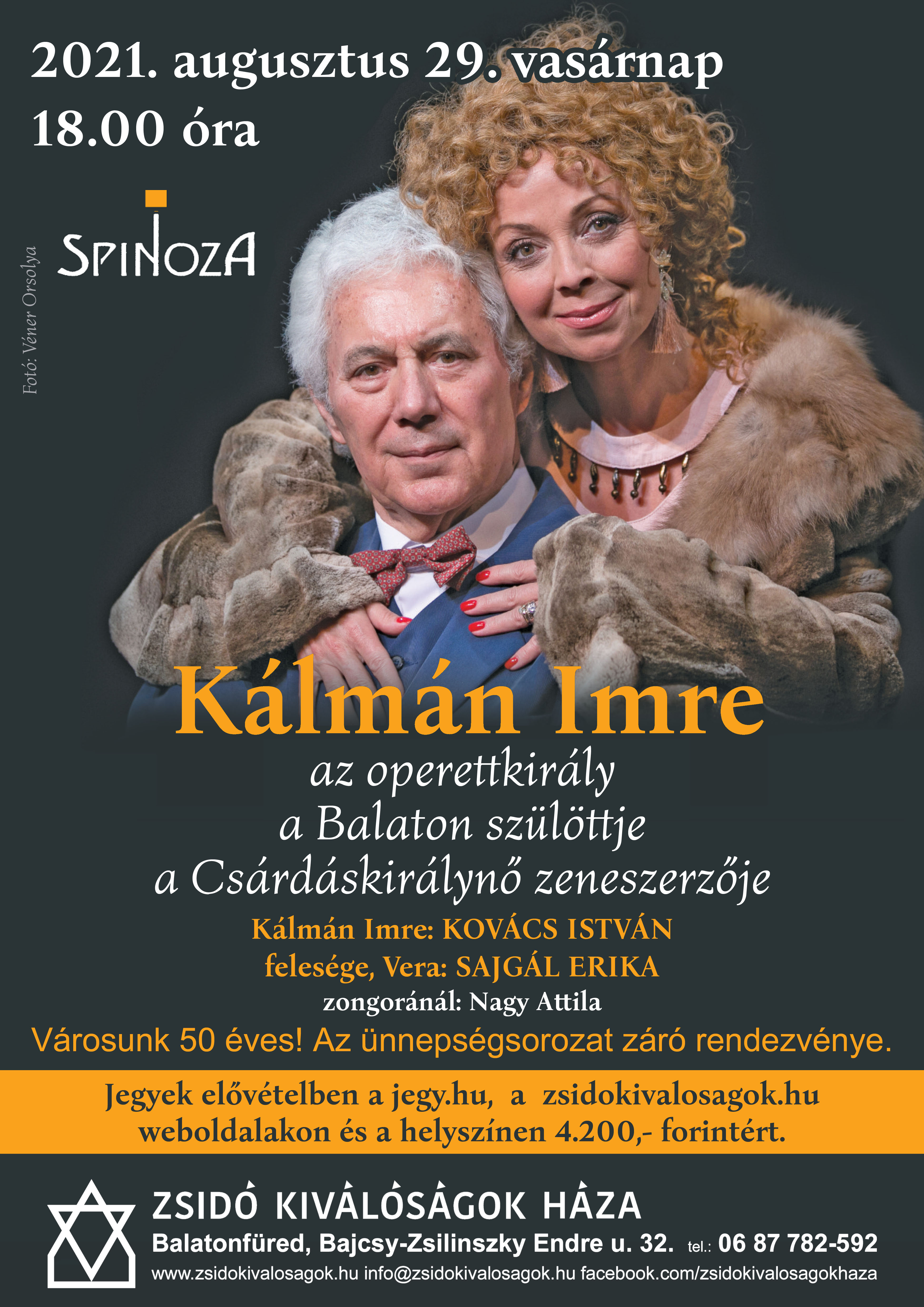 Kálmán Imre, az operettkirály - Zsidó Kiválóságok Háza